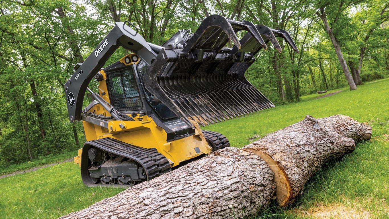John Deere 333 P-Tier Compact Track Loader