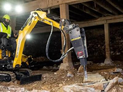 New Holland CE Hydraulic Hammers Skid Steer and Compact Track Loaders ...